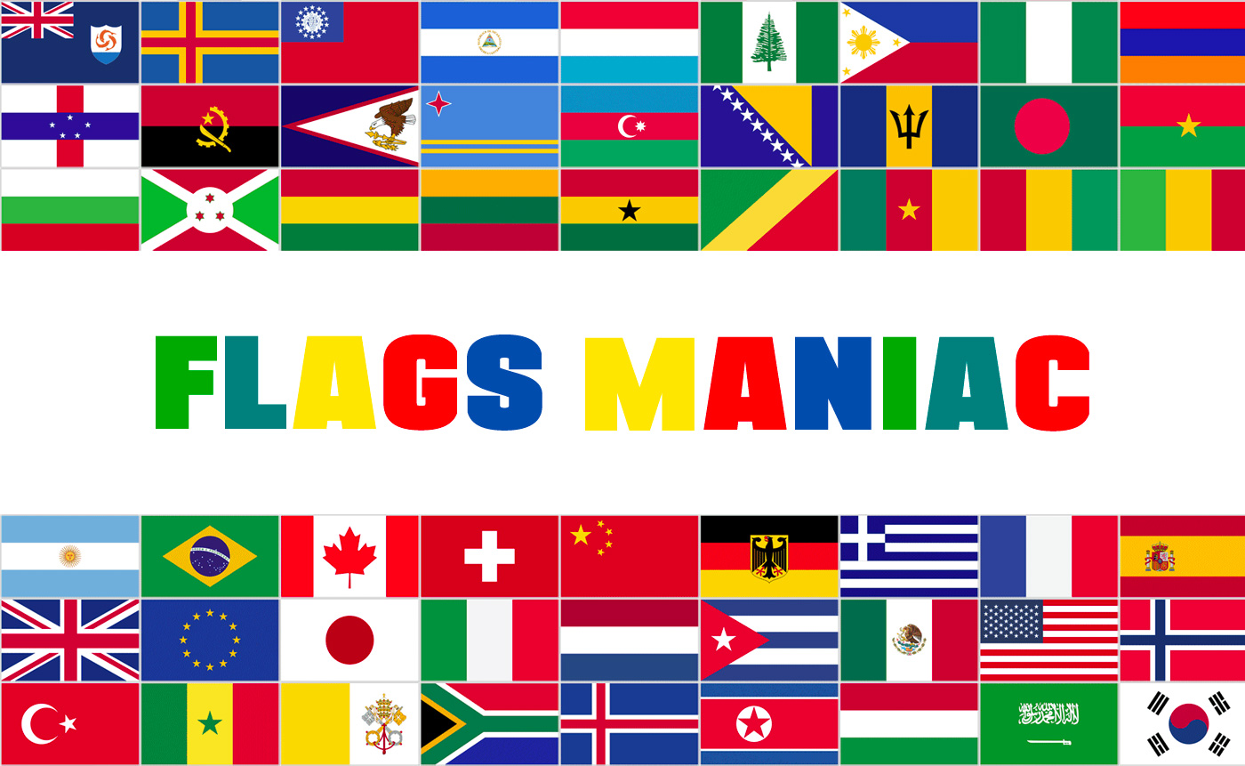 Flags Maniac 🕹️ Igraj Flags Maniac na Igre123